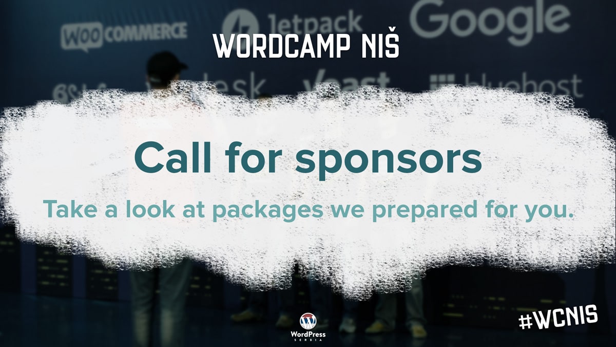 Call for Sponsors – WordCamp Niš